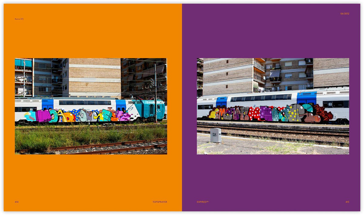 Taps & Moses Topsprayer Expired – The Graffiti Bench